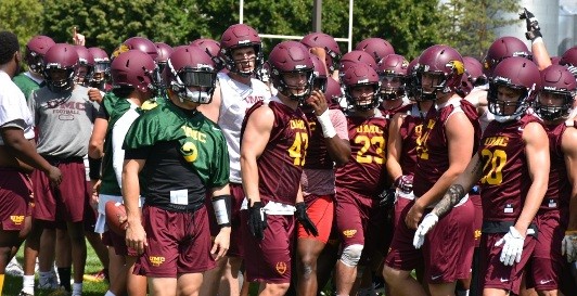 UMC FOOTBALL HOLDS THEIR FIRST PRACTICE OF THE 2017 SEASON - KROX