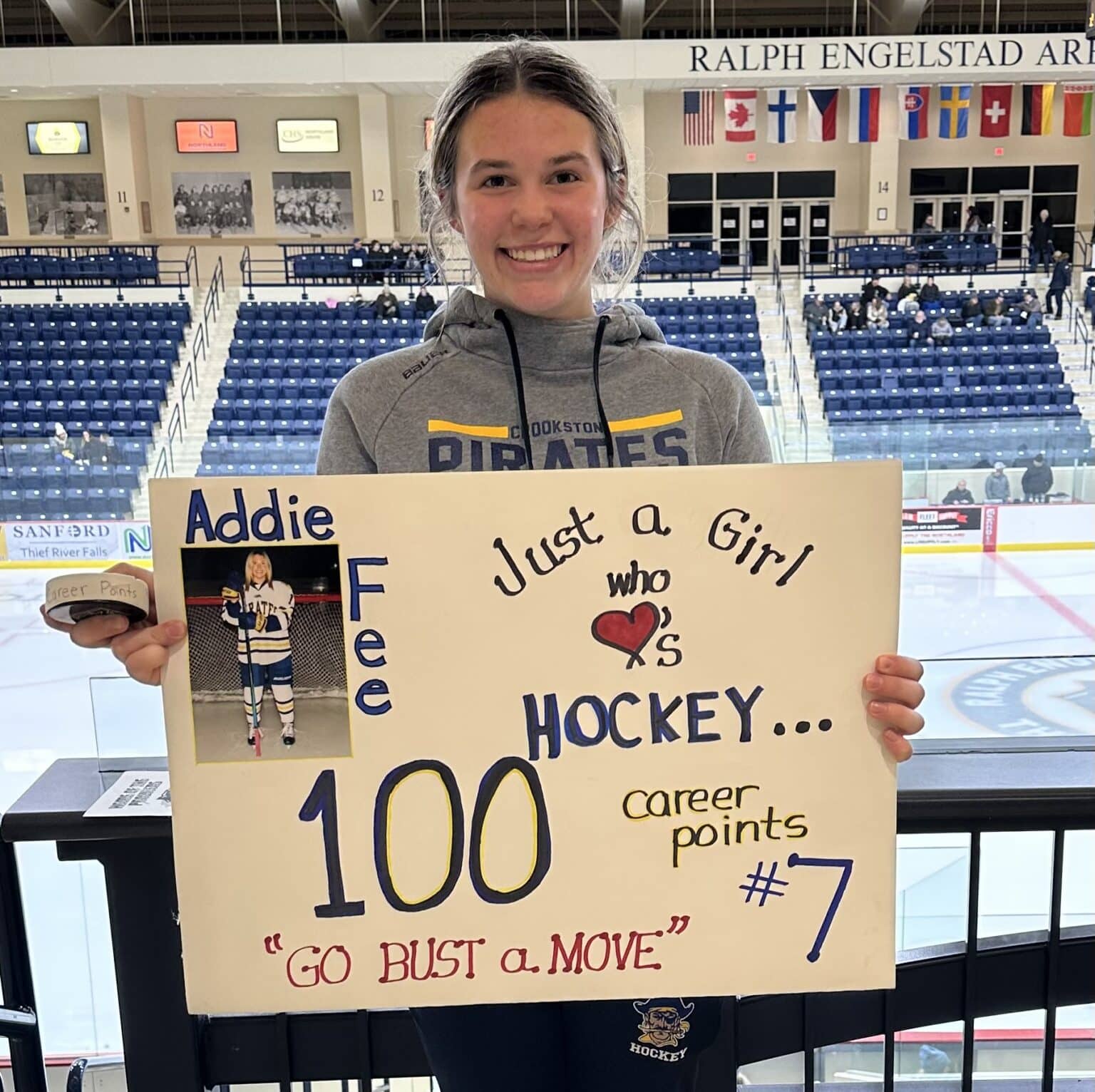Fee Scores 100th career point and game-winner, and Burnette gets first ...