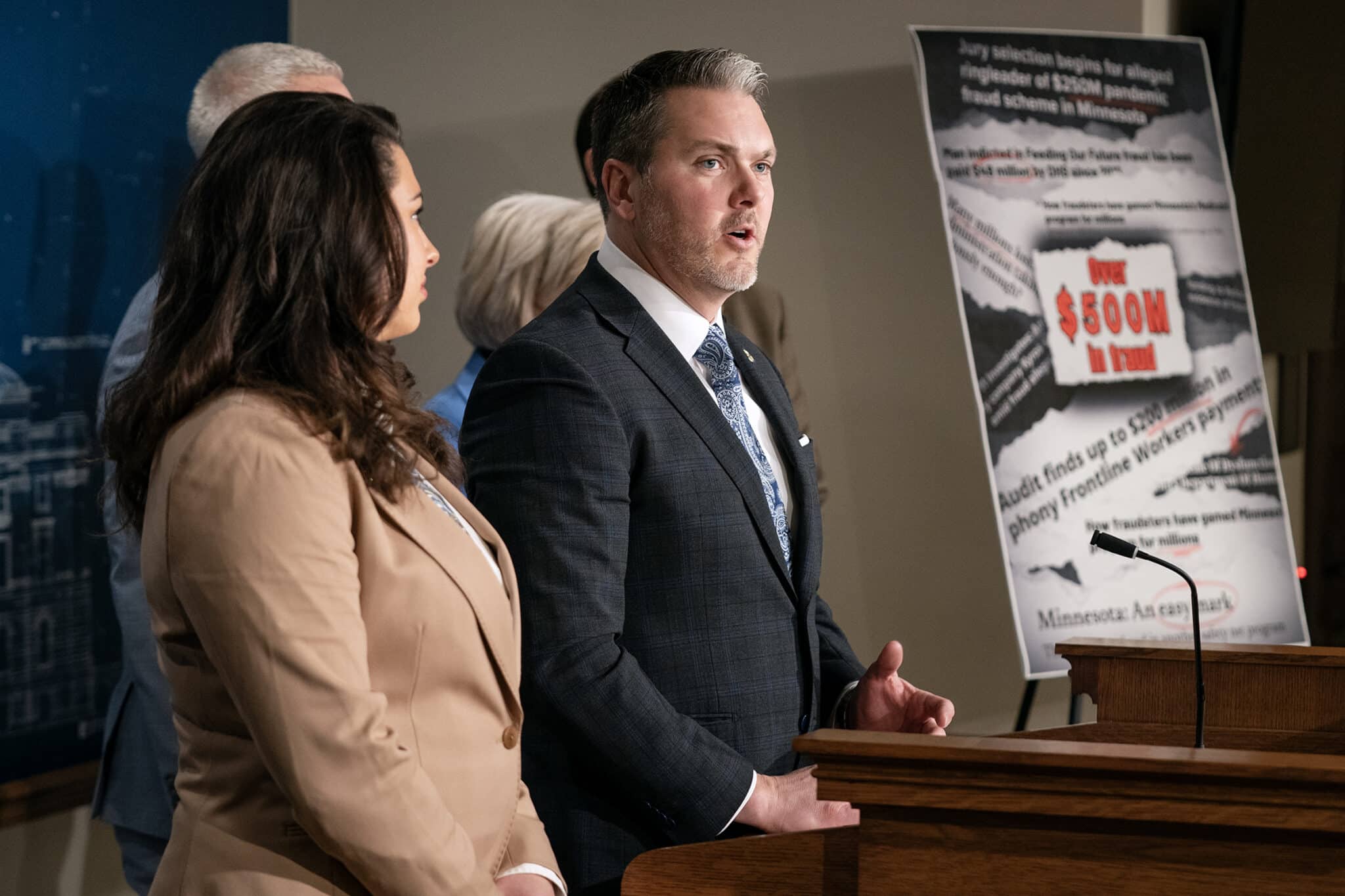 Senator Mark Johnson and Republicans roll out plan to stop waste, fraud ...