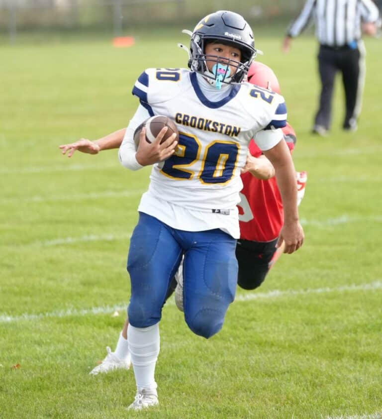 Crookston Pirate Football beats Red Lake behind 3 Jose Arriaga and 2 ...