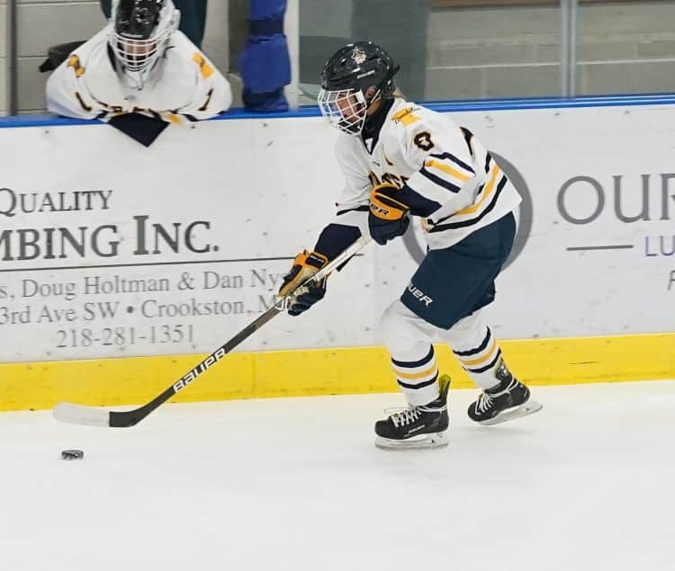 Crookston Girls Hockey skates to a 0-0 tie against Sartell/Sauk Rapids ...